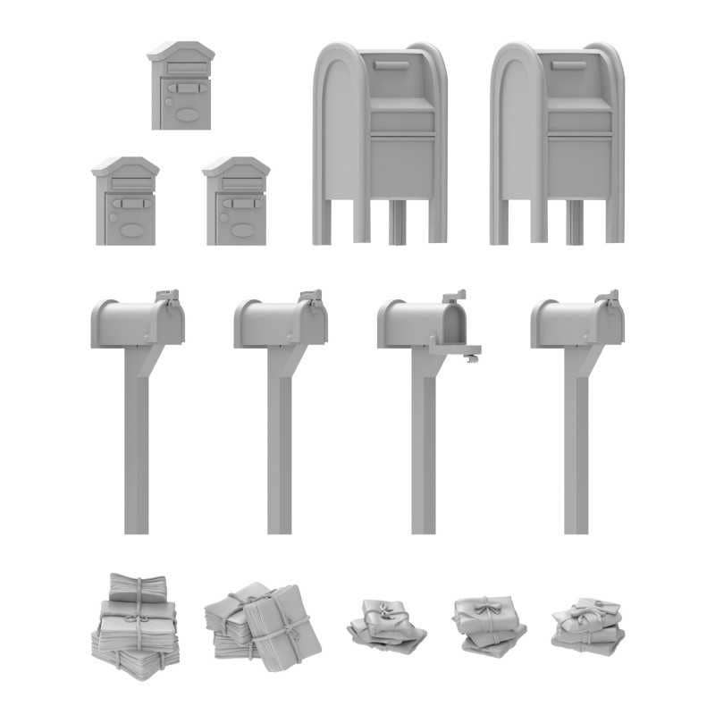 3D printed set - Mailboxes | HLJ.com