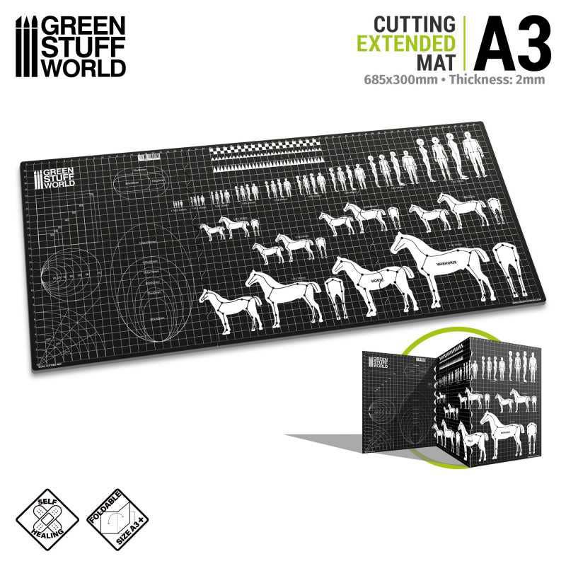 Scale Comparison Cutter Mat A3 Tri-Fold Type | HLJ.com