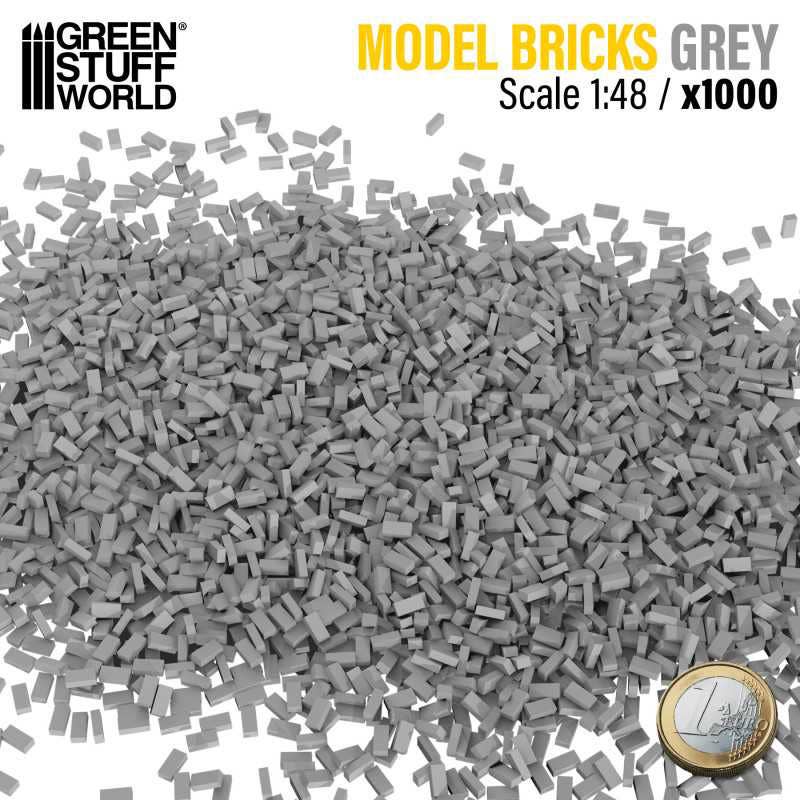Diorama Material Miniature Brick-Gray x1000 | HLJ.com