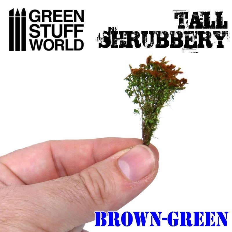 Tall Shrubbery Brown Green | HLJ.com