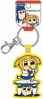 Pop Team Epic: PU Leather Keychain Popuko & Pipimi | HLJ.com