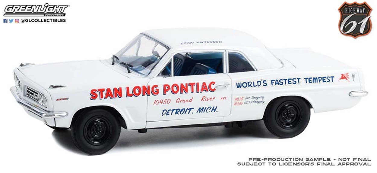 1963 Pontiac Tempest - Stan Long Pontiac, Detroit, Michigan World's ...