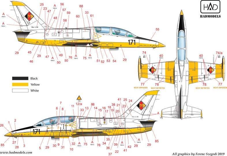 L-39 DDR with Full Stencil | HLJ.com