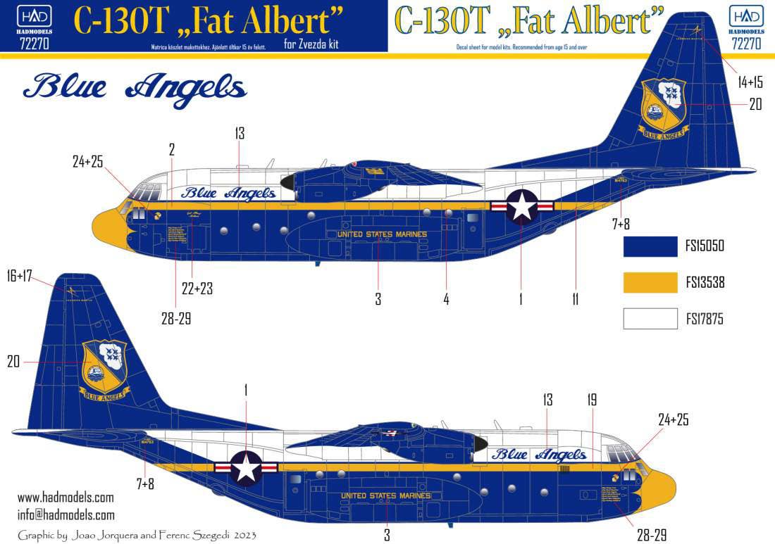 C-130T Fat Albert 164763 - For Zvezda | HLJ.com