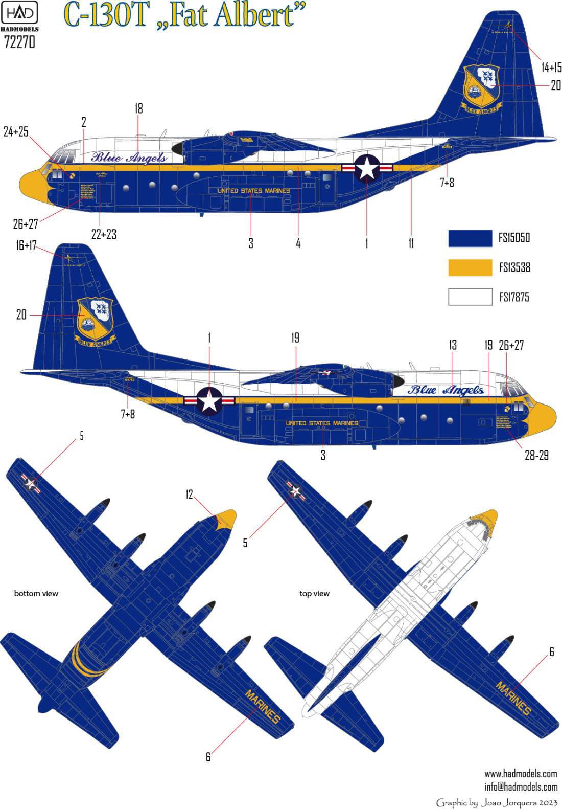 C-130T Fat Albert 164763 - For Zvezda | HLJ.com