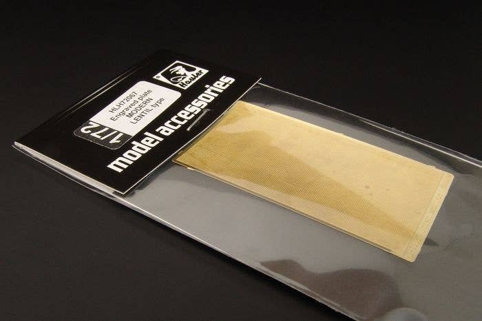 Engraved Plate Modern Lentil Type Photoetched Parts | HLJ.com