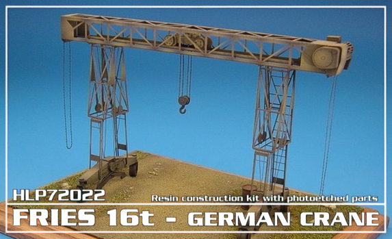 Fries 16t German Crane (Resin Construction Kit with PE Parts) | HLJ.com
