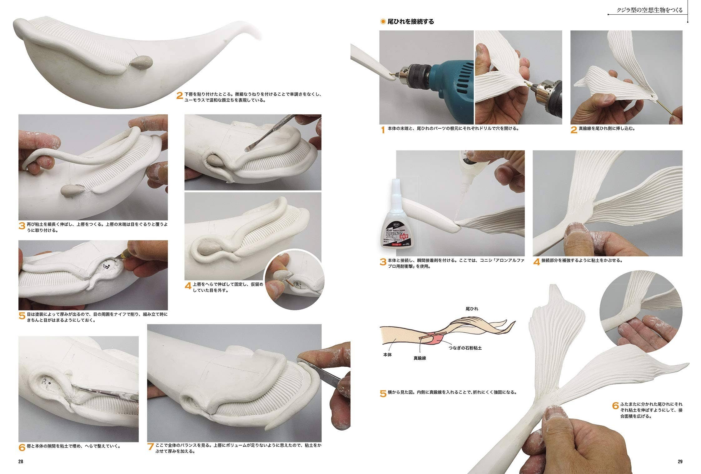 Made of clay : Imaginary creatures Modeling techniques | HLJ.com