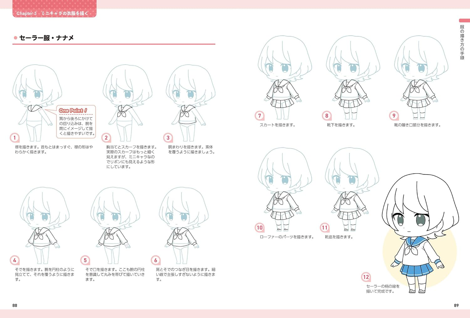 Mini Character How To Draw Clothes Encyclopedia Girls Edition | HLJ.com