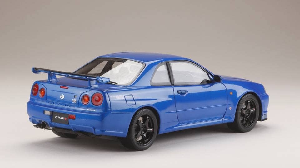 Nissan Skyline GT-R V Spec 1999 (BNR34) Nismo Custom Ver. Bayside Blue ...
