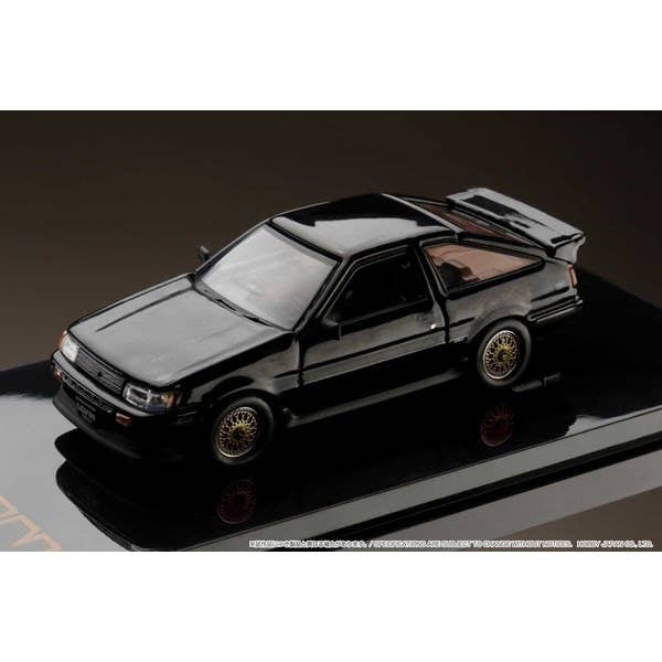 Toyota Corolla Levin AE86 3 Door Custom Version / Carbon Bonnet Black ...