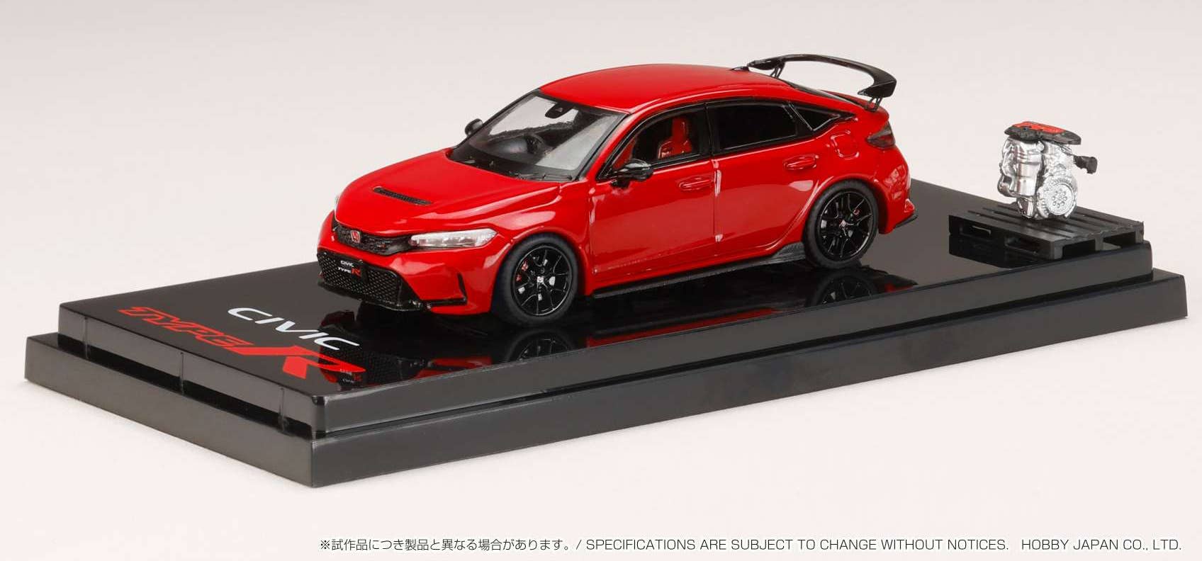 Honda Civic TYPE R (FL5) with Engine Display Model Frame Red | HLJ.com