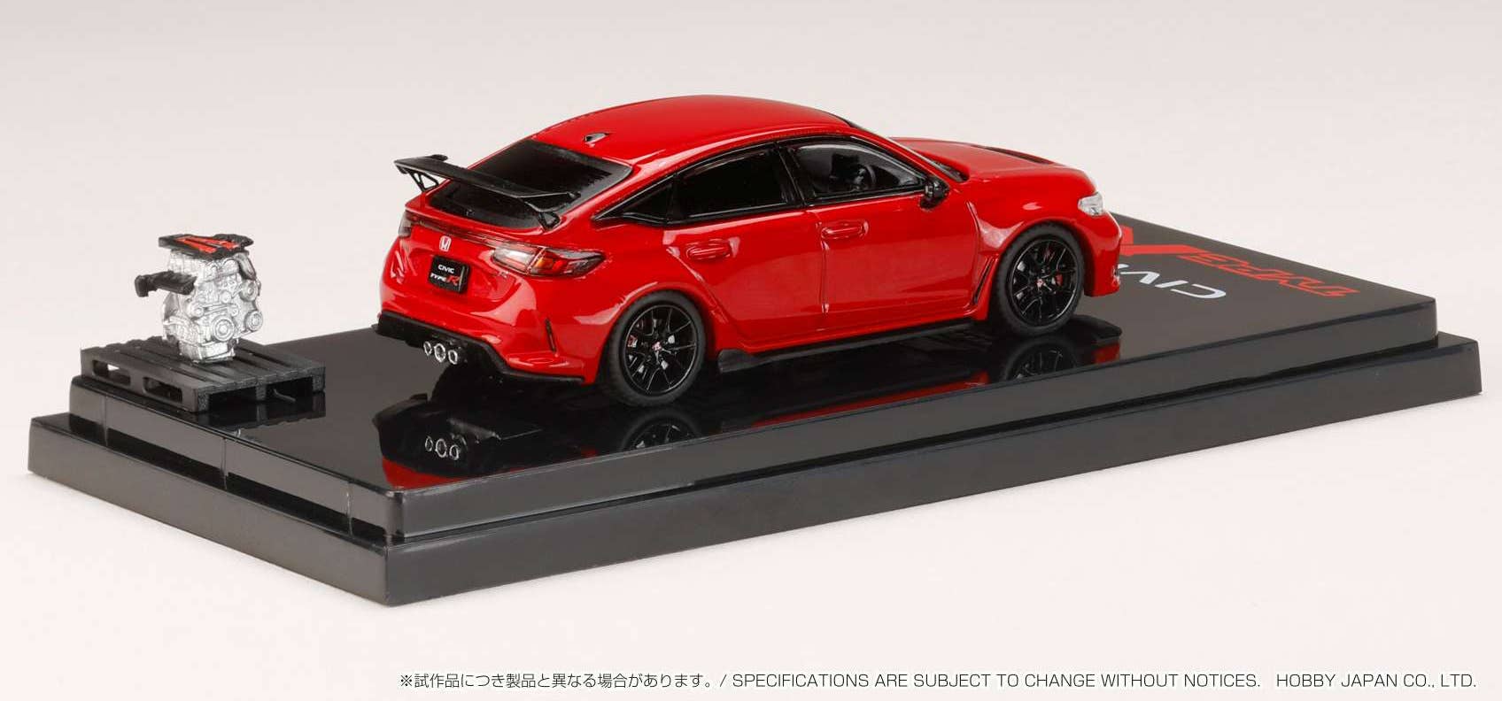 Honda Civic TYPE R (FL5) with Engine Display Model Frame Red | HLJ.com