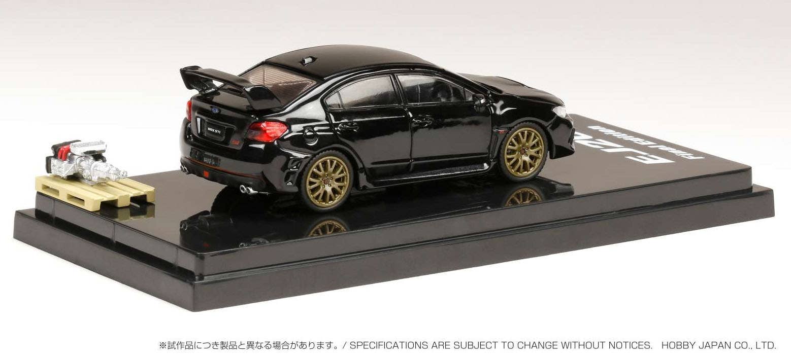 Subaru WRX STI EJ20 FINAL EDITION Full Package / with Engine Display Model Crystal Black Silica ...