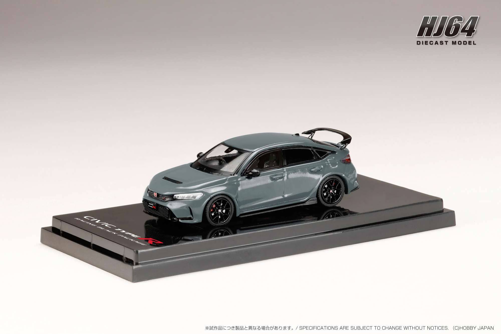 Honda CIVIC TYPE R (FL5) RACING BLACK Package 2025 Sonic Gray Pearl ...