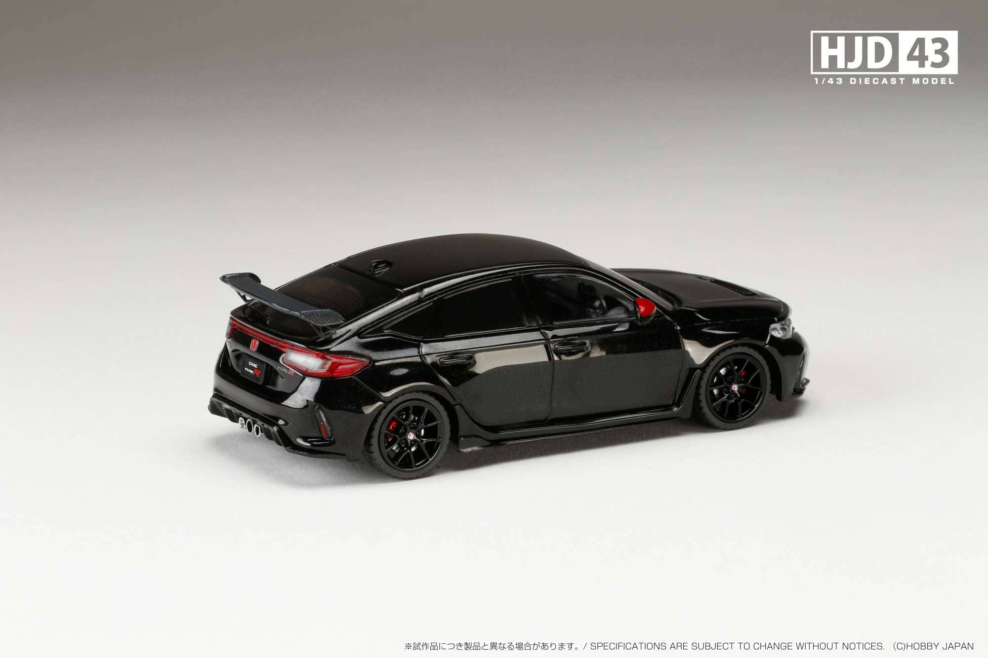 Honda Civic TYPE R (FL5) with Genuine Optional Parts Crystal Black ...