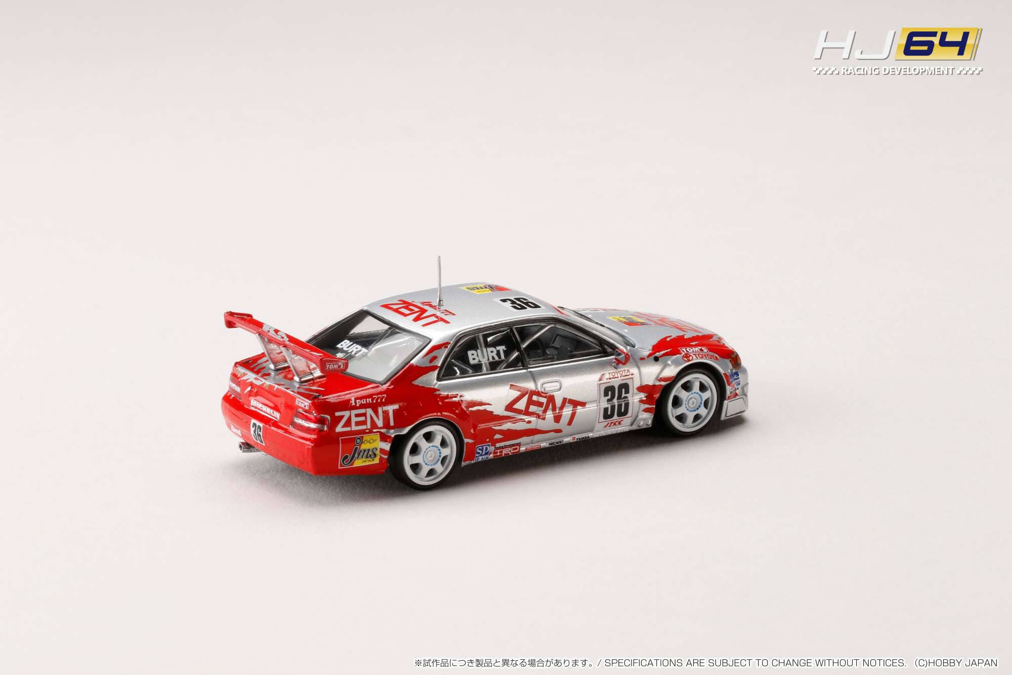 ZENT TOM'S Chaser (#36) 1998 JTCC | HLJ.com