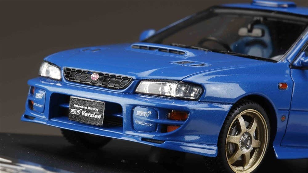 Subaru Impreza WRX type R STi Version VI Limited 1999 (GC8) Sonic Blue ...