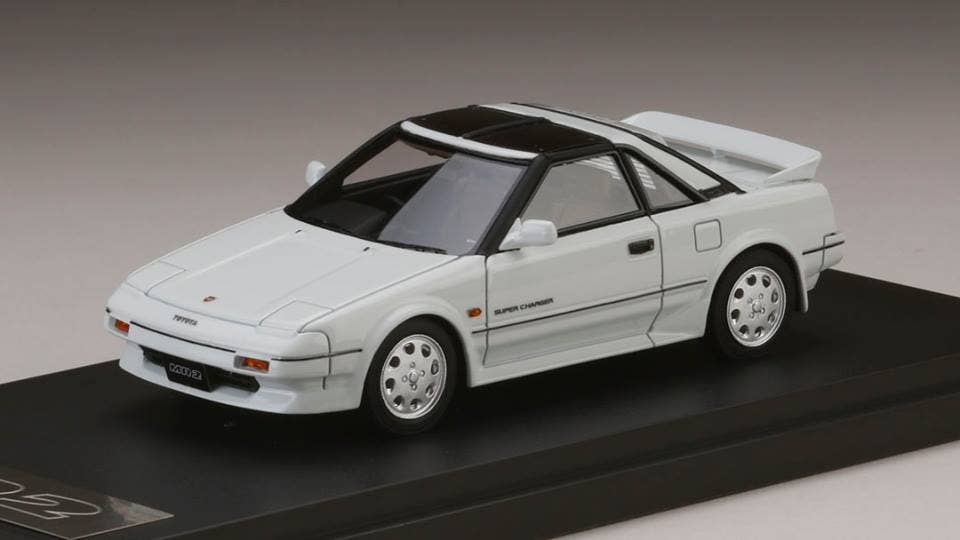 Toyota MR2 G-Limited Supercharger T-bar Roof (AW11) Super White II ...