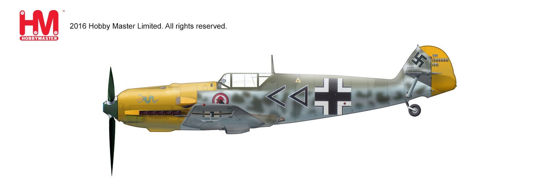 Bf-109E-4 Messerschmitt Hans Assi Hahn | HLJ.com