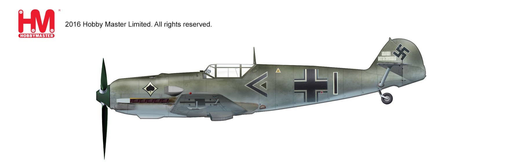 BF 109E-3 "Werner Molders" Gruppenkommandeur of III./JG 53, May 1940 | HLJ.com