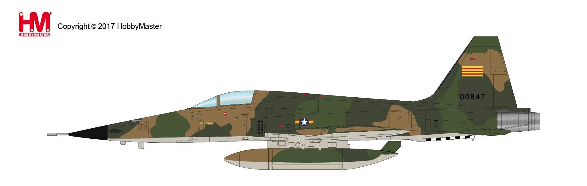 Northrop F-5E Tiger II s.n. 73-00847, VNAF, 1970s | HLJ.com