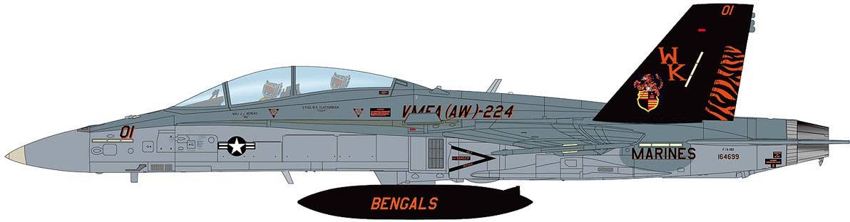 McDonnell Douglas F/A-18D Hornet BuNo.164699, VMFA(AW)-224 "Bengals ...