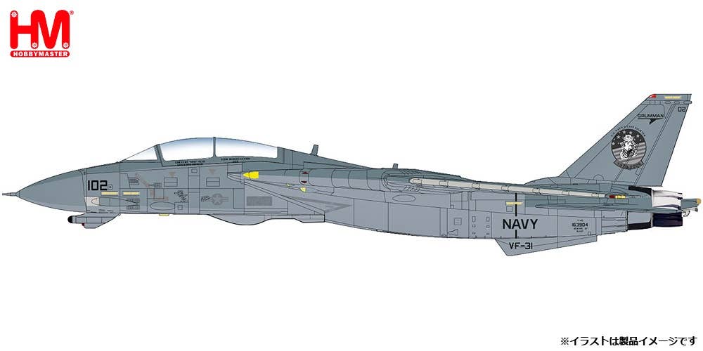 F-14D Tomcat 31st Fighter Attack Squadron Tomcat Sunset 2006 | HLJ.com