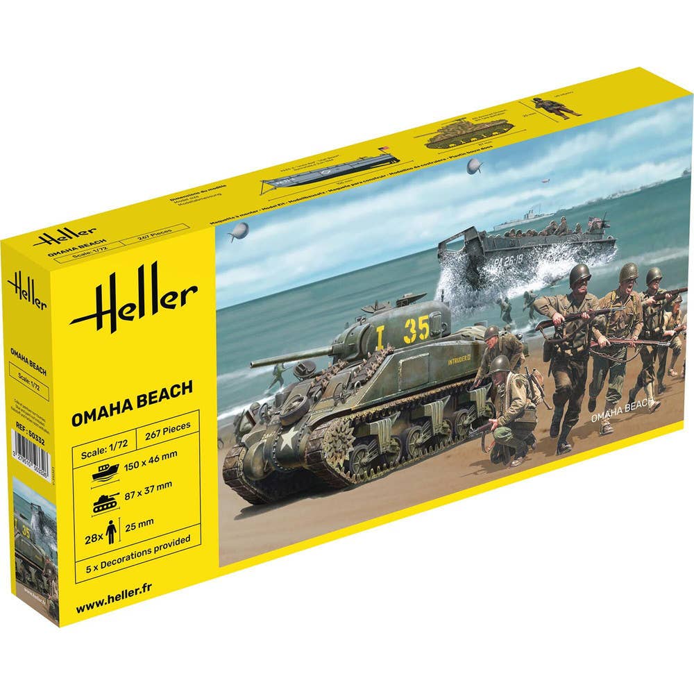 WW.II Normandy Landing Operation Omaha Beach Scene Set | HLJ.com