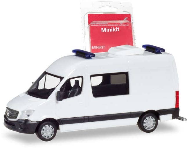 MiniKit Mercedes-Benz Sprinter Semi-Bus White | HLJ.com
