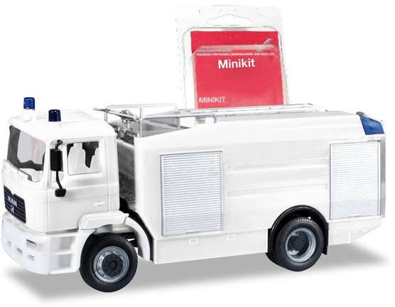 MiniKit MAN M 2000 EVO Water Tanker Fire Engine White | HLJ.com