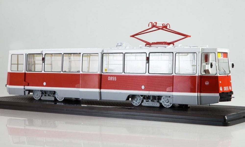 Tram KTM-5M3 White & Red | HLJ.com