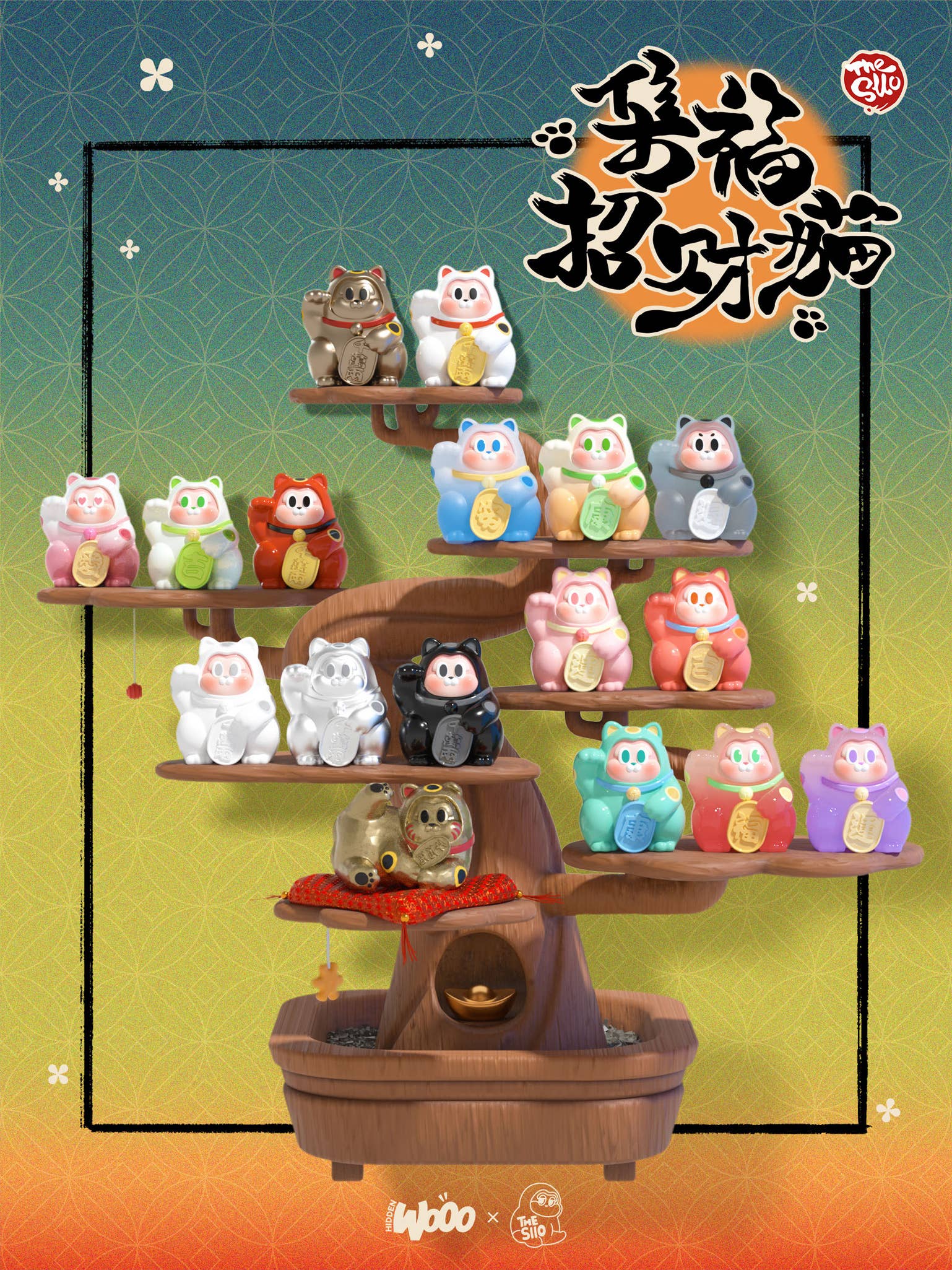 THE SLLO Lucky Manekineko Series Trading Figure 1Box 12pcs | HLJ.com