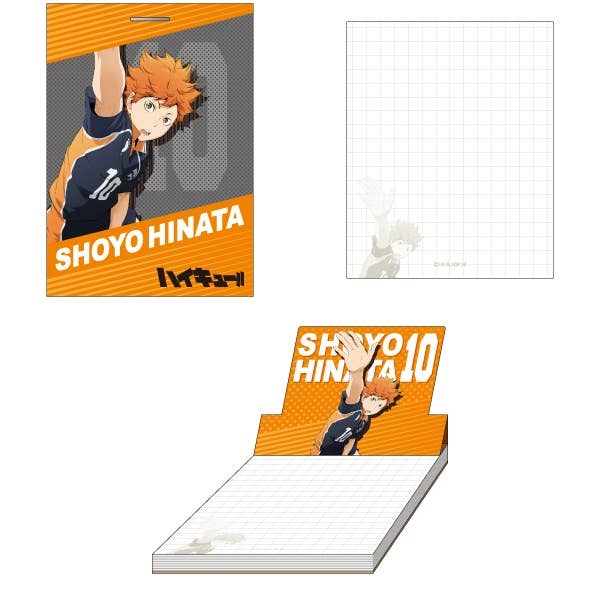 Haikyu!! Pop-up Memo Pad / Shoyo Hinata | HLJ.com