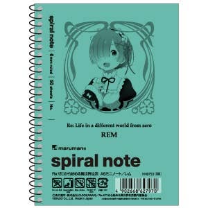 Re:Zero - Starting Life in Another World: A6 Spiral Notebook Mini: Rem ...