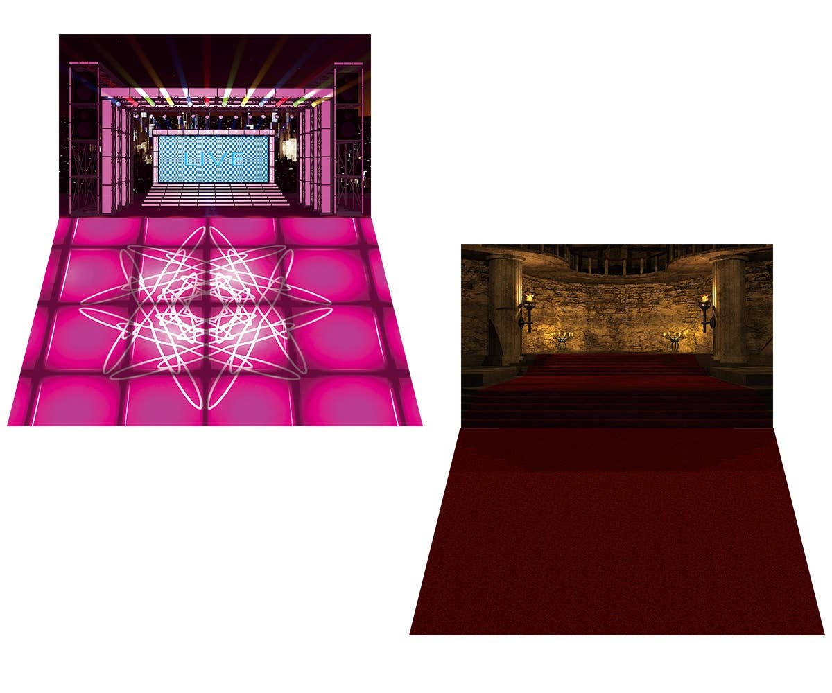 Diorama Sheet EX F003 Stage Set A | HLJ.com