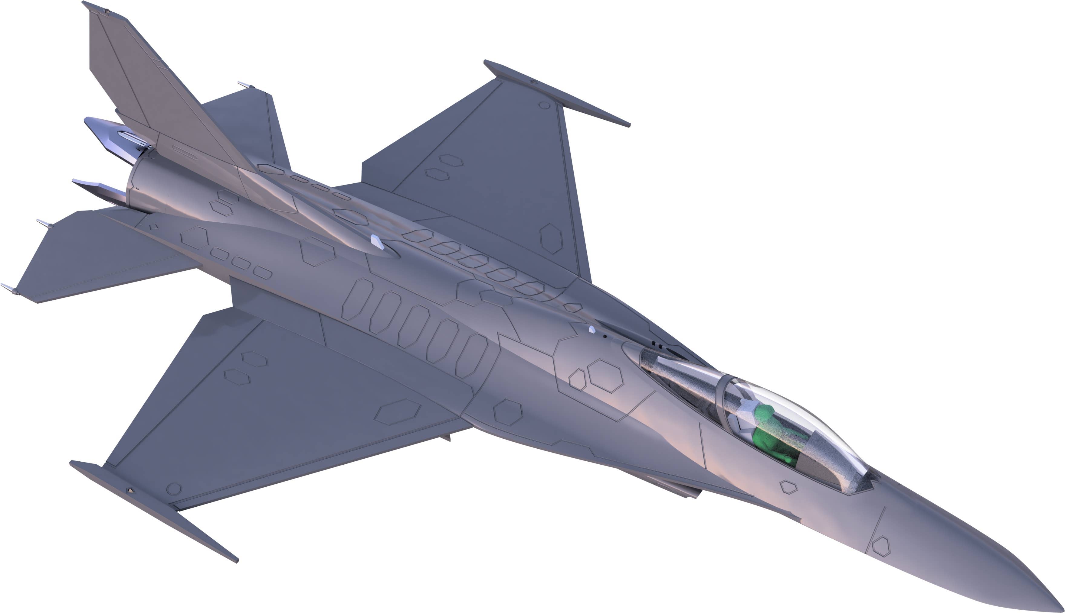 Mobile Police Patlabor 2 the Movie: U.S.AIR FORCE F-16 Kai Night Falcon ...