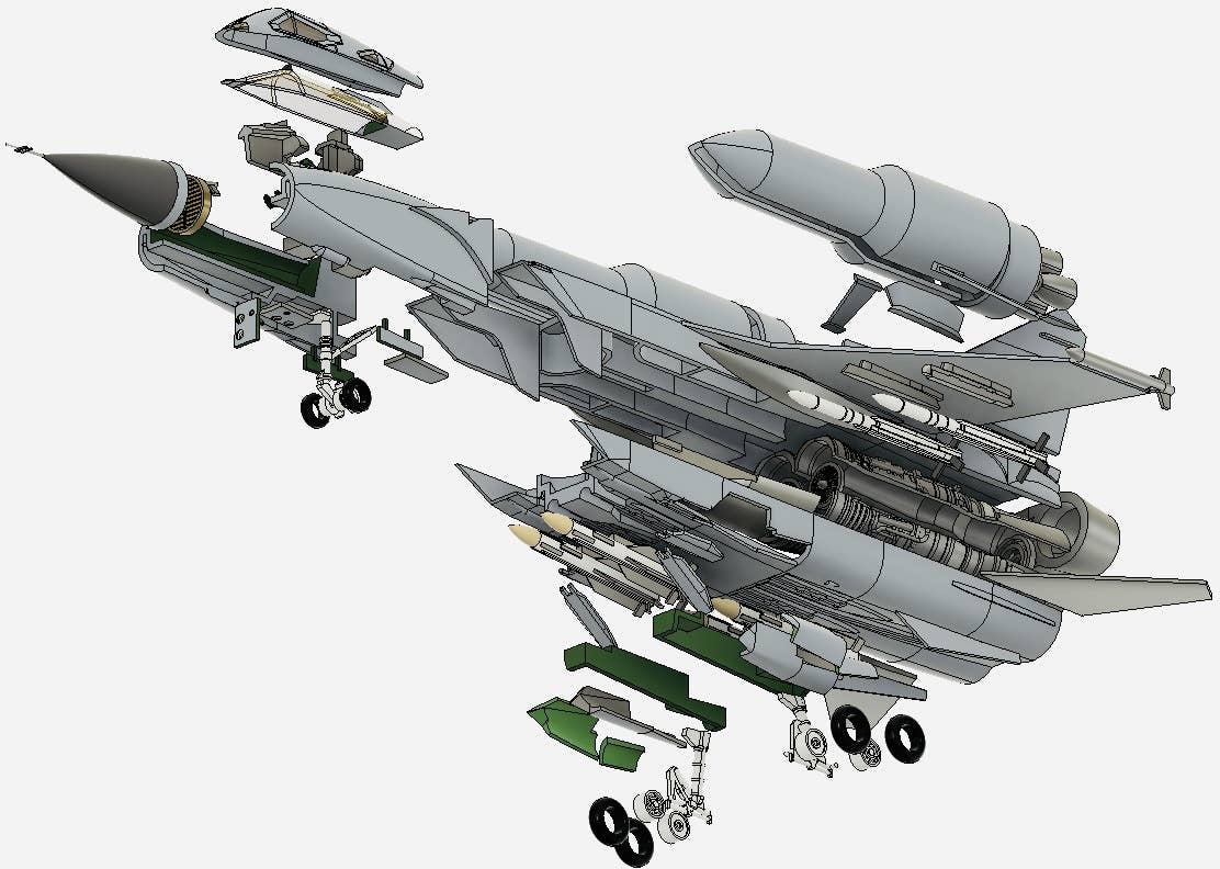 MiG-31 Simargl Plastic Model Kit | HLJ.com