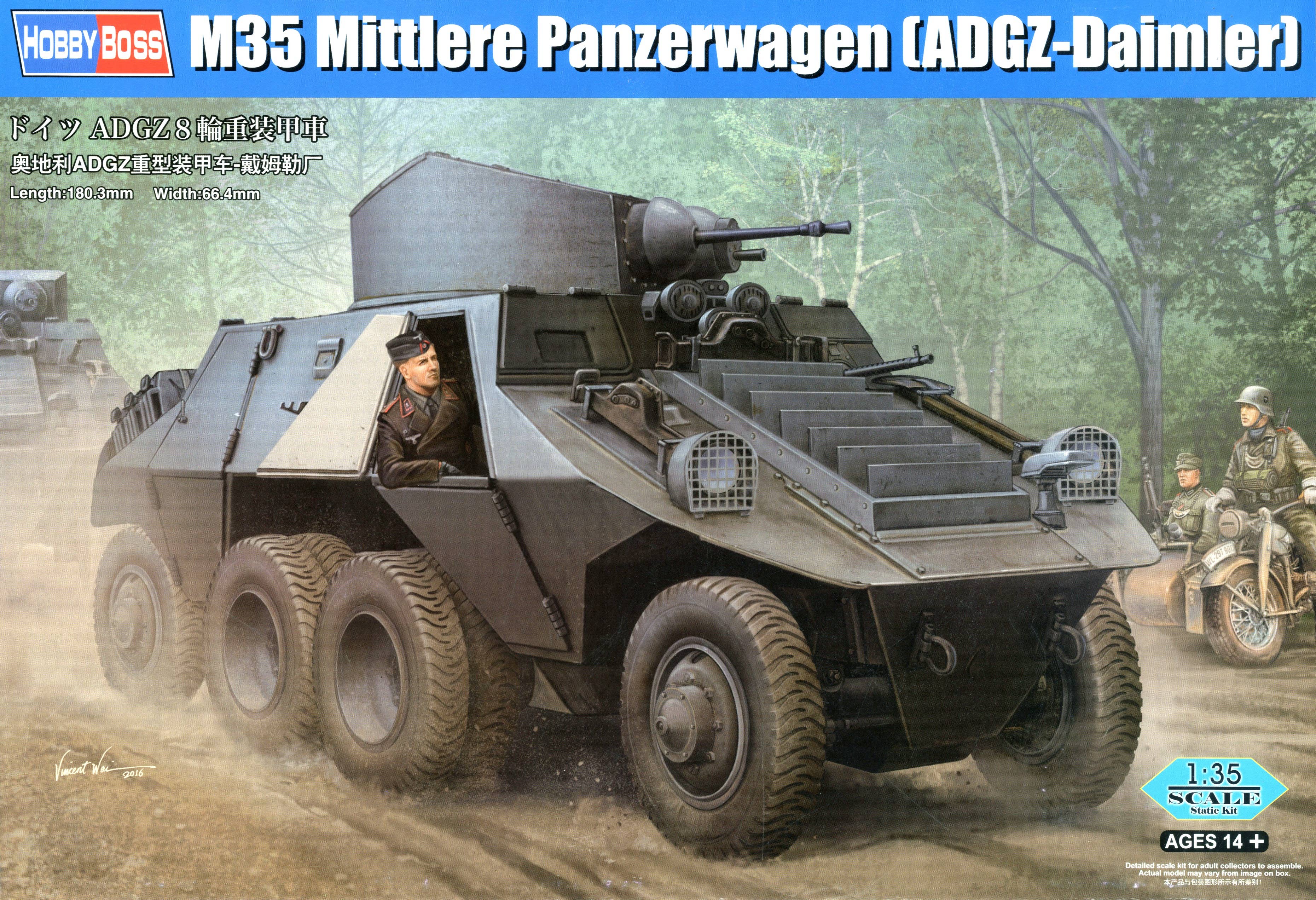 M35 Mittlere Panzerwagen (ADGZ-Daimler) | HLJ.com