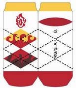 Demon Slayer: Kimetsu no Yaiba: Character Socks Vol.2 07 Kyojuro ...