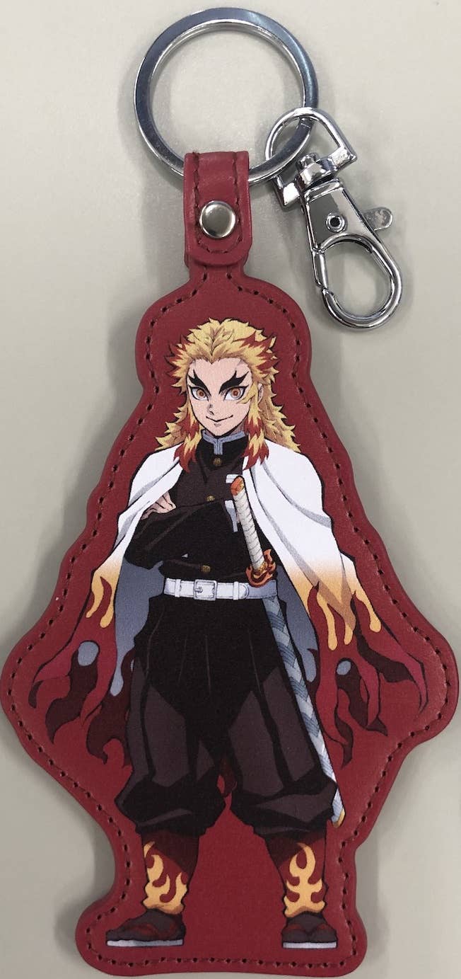 Demon Slayer: Kimetsu no Yaiba: PU Keychain Kyojuro Rengoku | HLJ.com