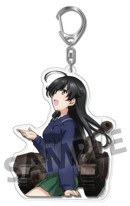 Girls und Panzer das Finale Acrylic Keychain Hana Isuzu | HLJ.com
