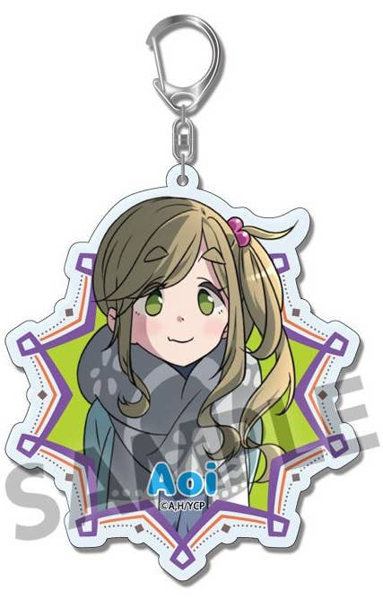 Yurucamp Acrylic Keychain Aoi Inuyama | HLJ.com