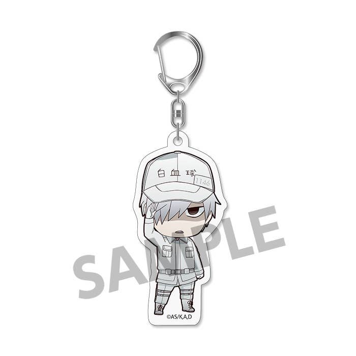 Cells at Work!: Trading Acrylic Keychain White Blood Cell (Neutrophil ...