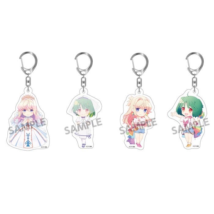 Macross Frontier -Labyrinth of Time-: Pic-Lil! Acrylic Keychain Set ...