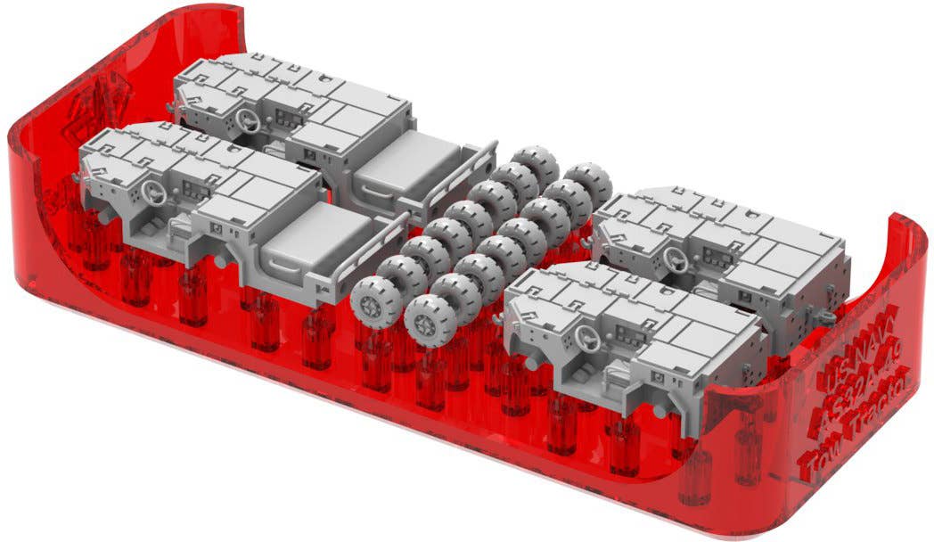 United States Navy A/S32A-49 Shipboard Towing Tractor | HLJ.com