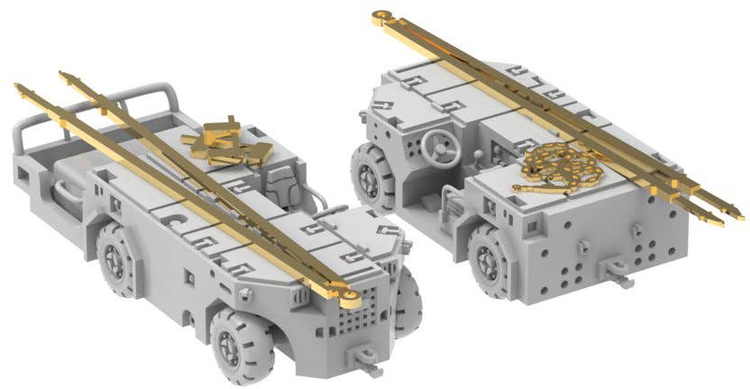 United States Navy A/S32A-49 Shipboard Towing Tractor | HLJ.com