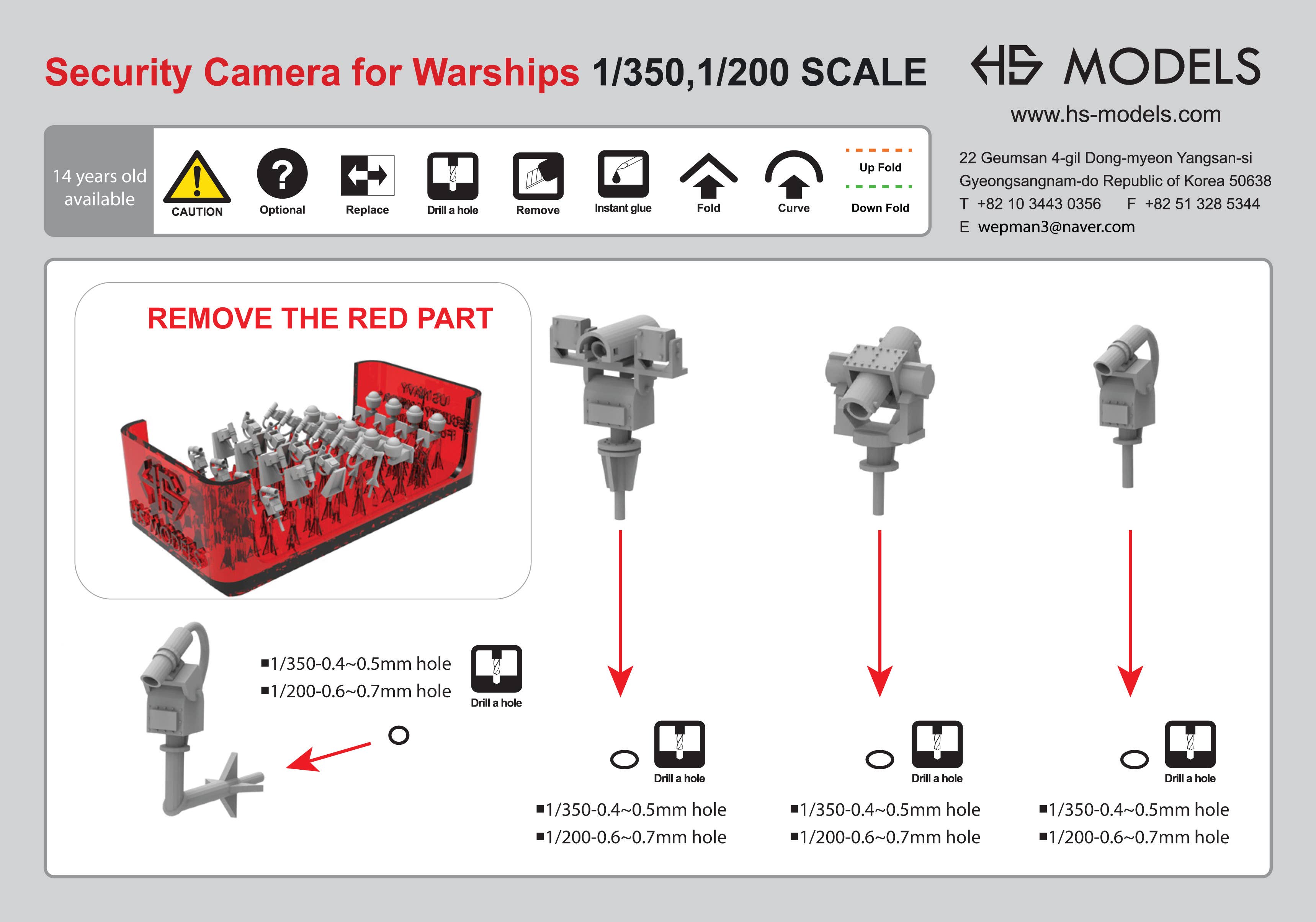 United States Navy Vessel Surveillance Camera Set | HLJ.com