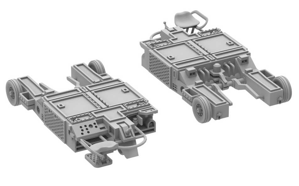 US Navy A / S32A-32 Shipboard Towing Tractor | HLJ.com