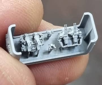 Bofors 40mm Quad Cannon Early Type (Mk.51 with Fire Control Device ...